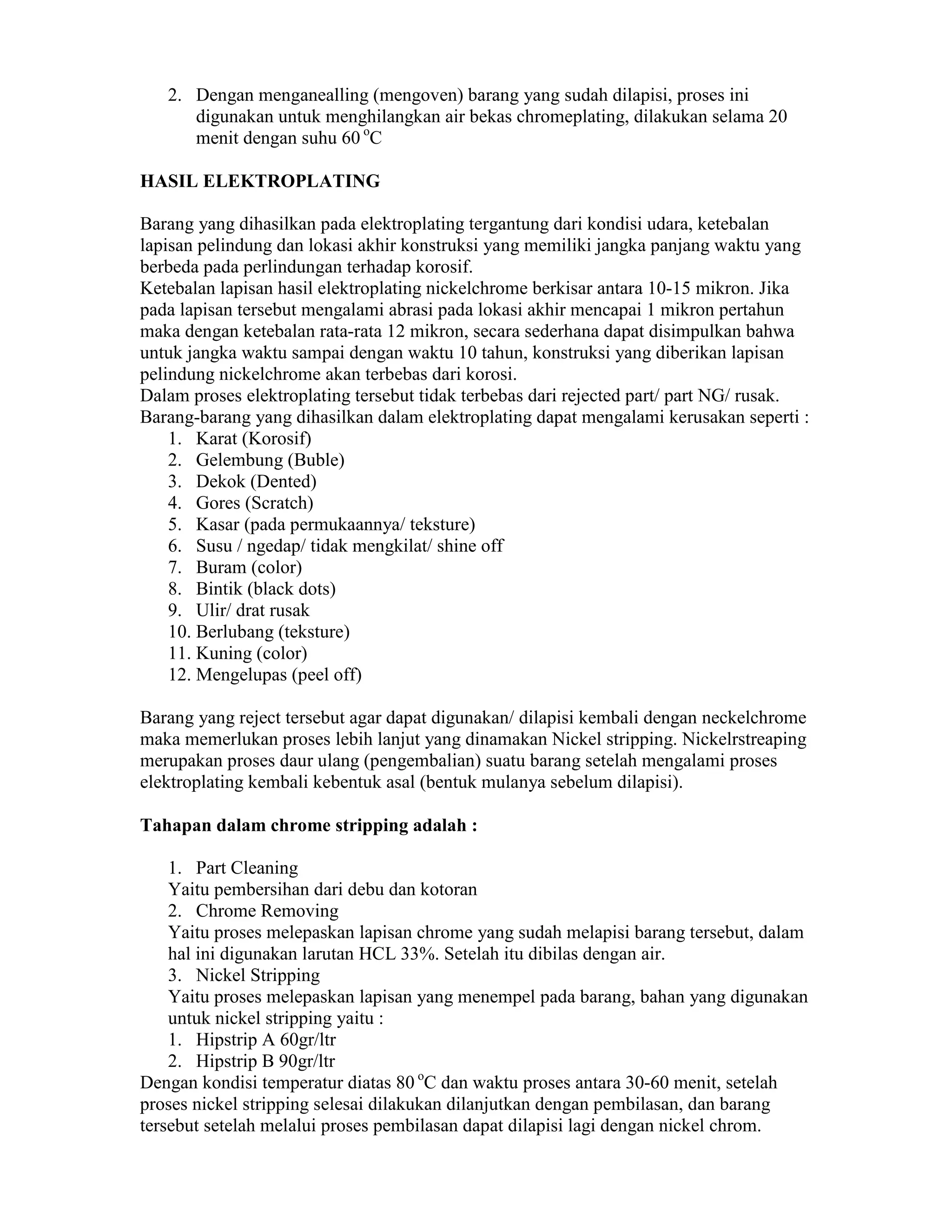 Elektroplating | PDF