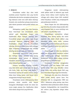 Elektrospinning nanoselulosa sebagai material benang operasi dan sistem ...