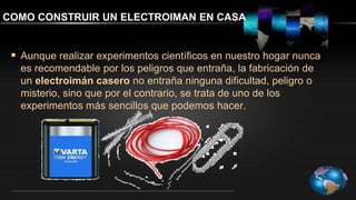El electroiman | PPTX