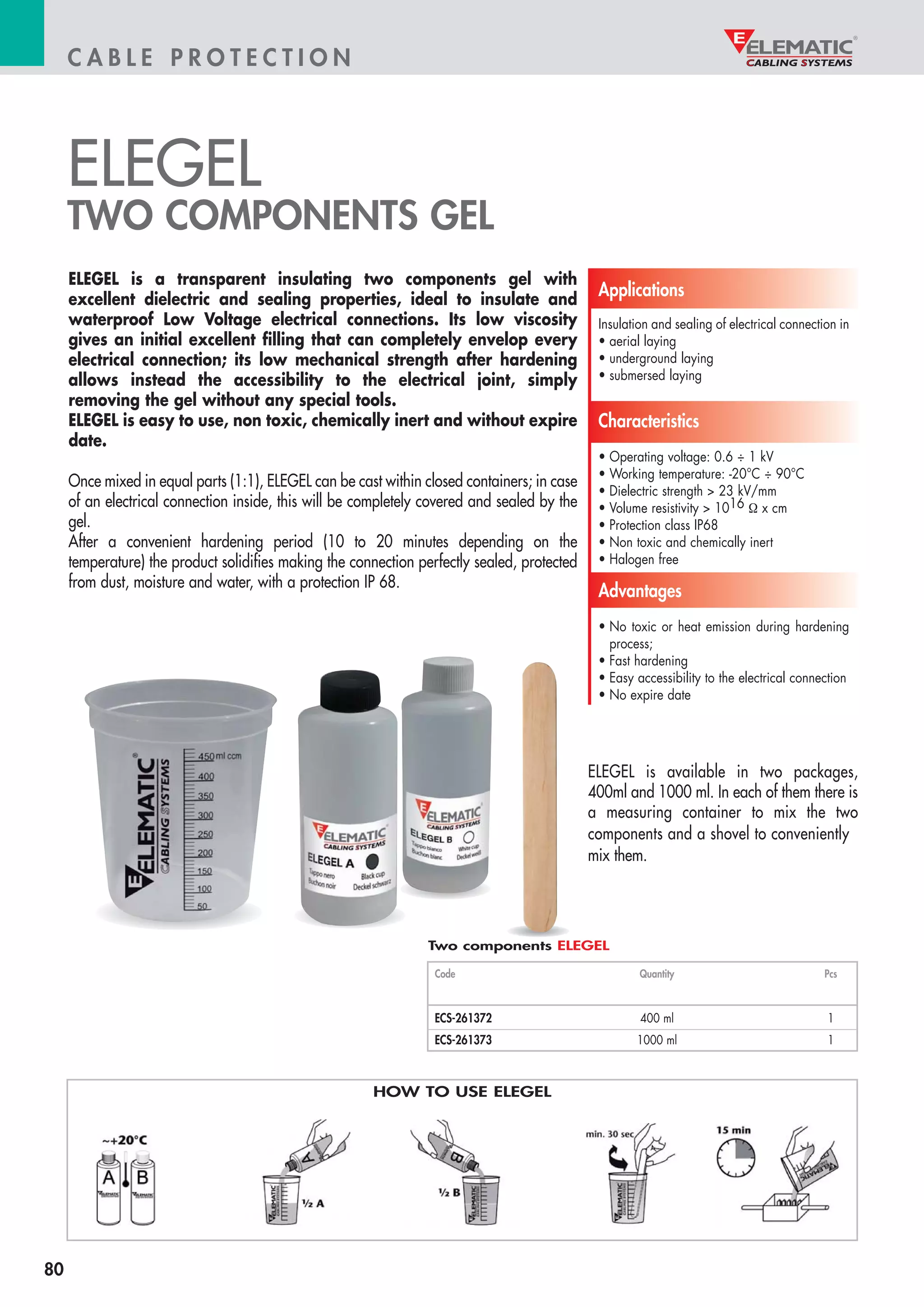 Elematic cable protection - אלמטיק | PDF