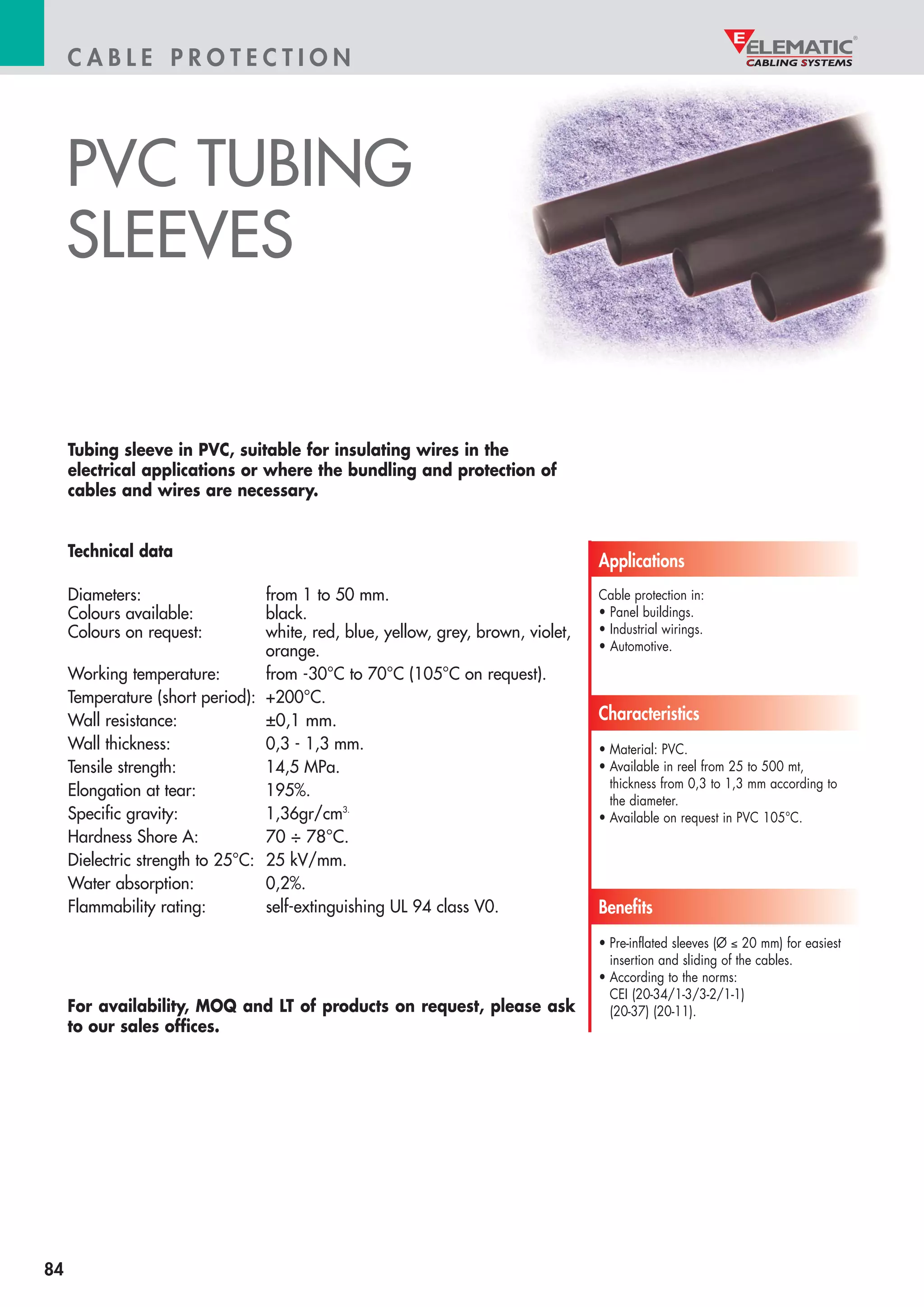 Elematic cable protection - אלמטיק | PDF