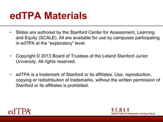 Elem edTPA Training ECU | PPT | Free Download