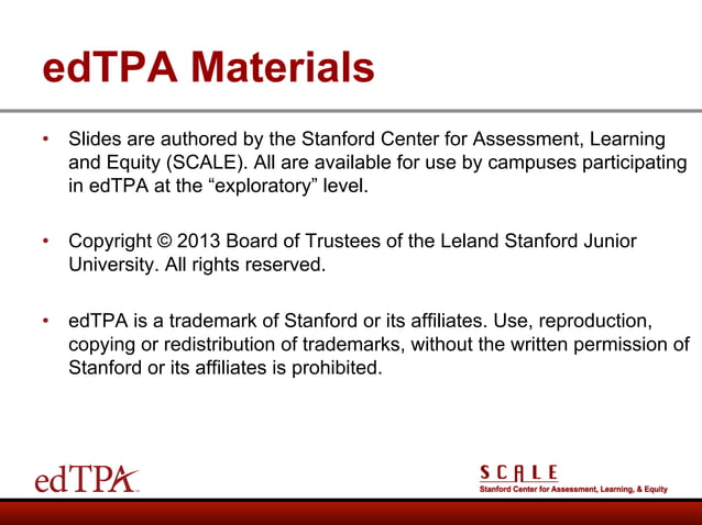 Elem edTPA Training ECU | PPT