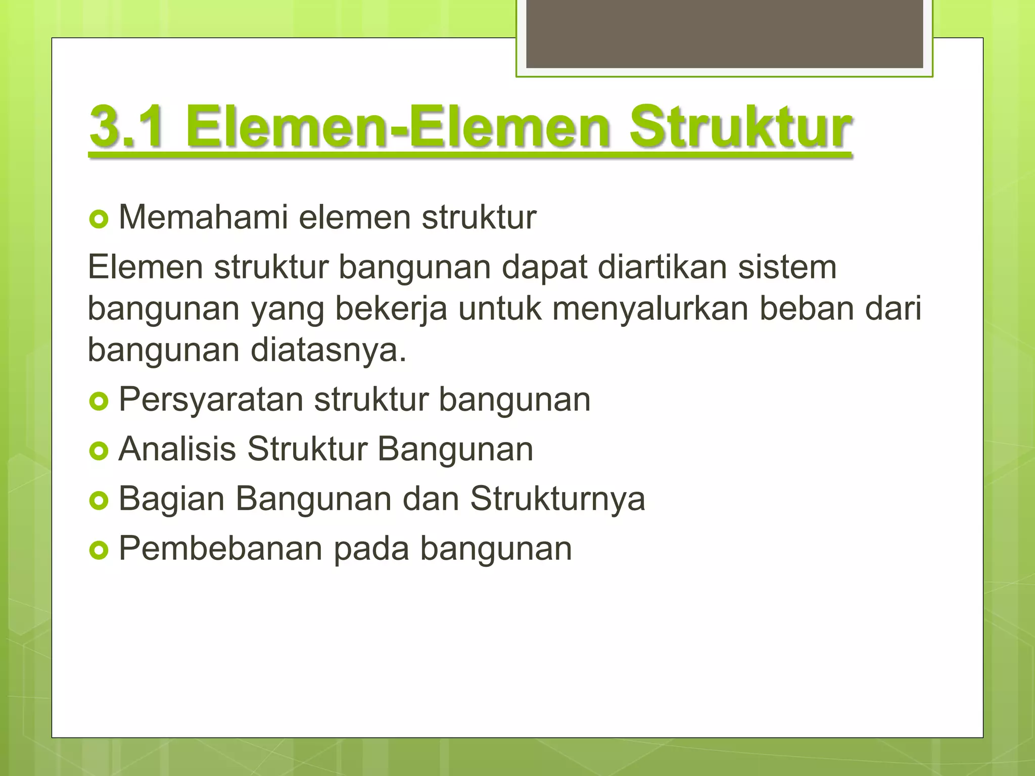 ELEMEN-ELEMEN STRUKTUR BANGUNAN.pptx