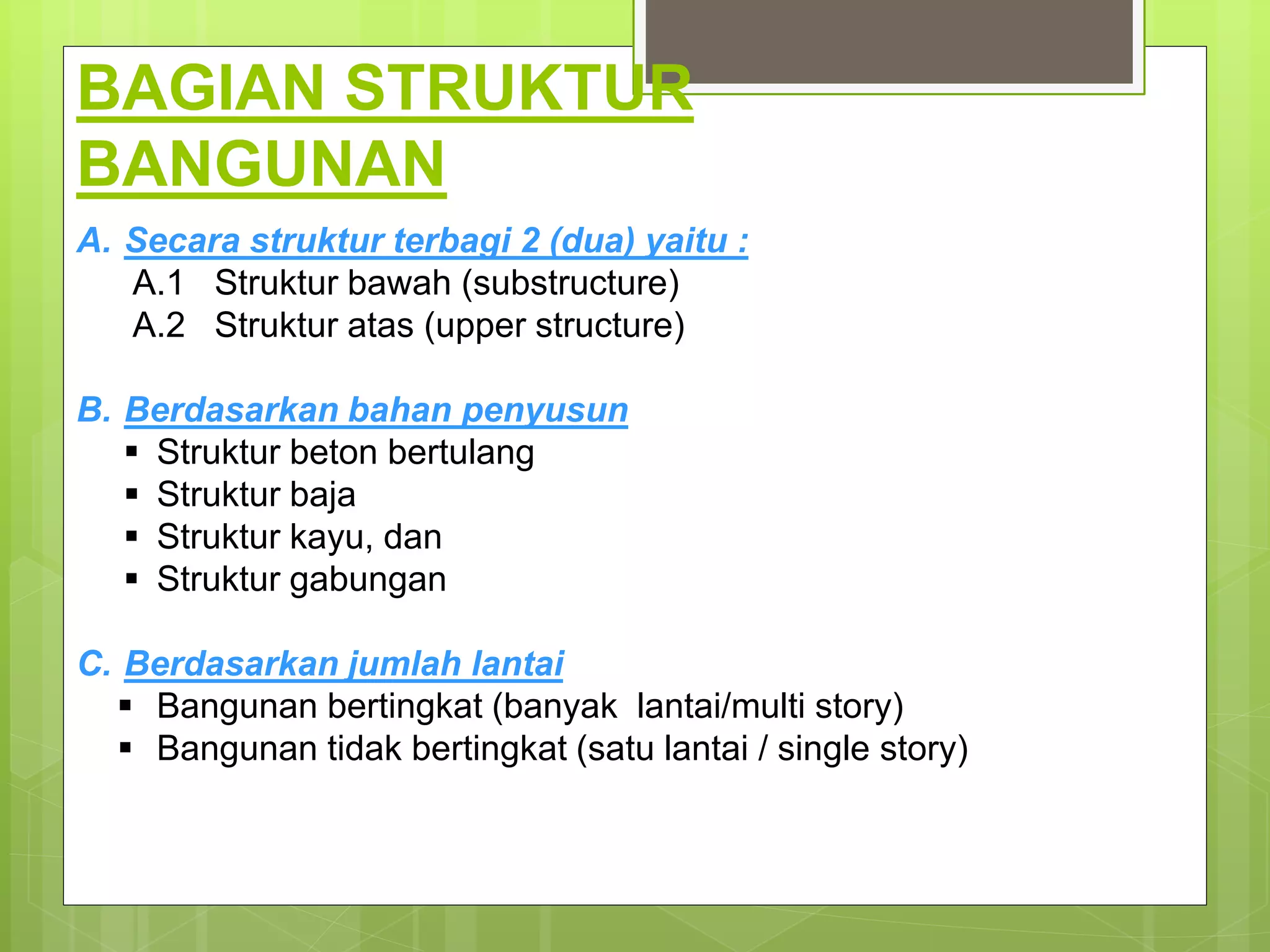 ELEMEN-ELEMEN STRUKTUR BANGUNAN.pptx