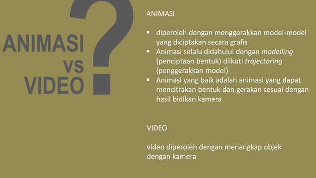 Elemen animasi dalam Multimedia | PDF