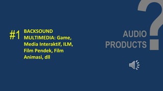 Elemen audio dalam multimedia | PPT