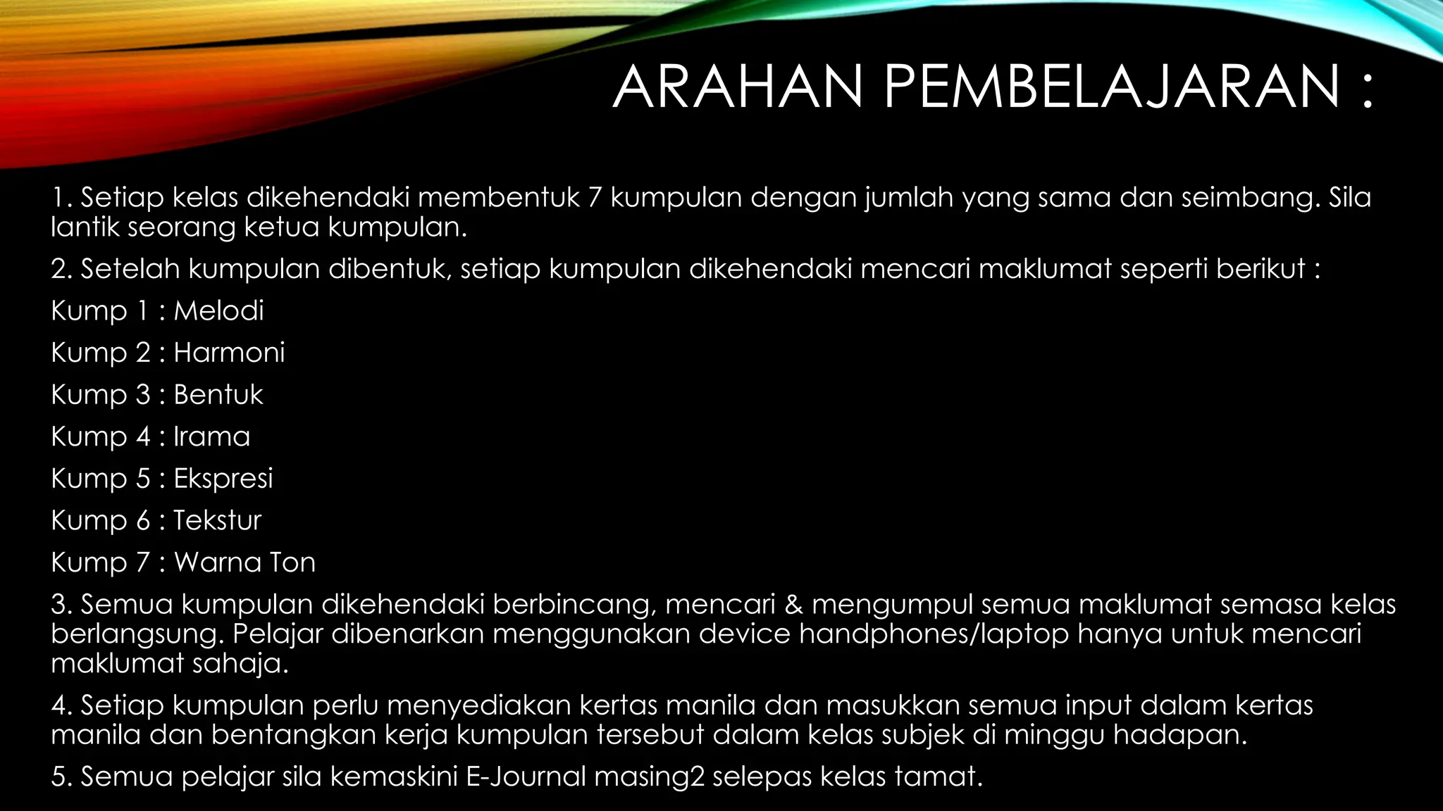 Elemen Muzik adalah asas yang kukuh dalam Pendidikan Muzik | PPTX