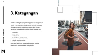 ELEMEN dasar dalam CREATIVE WRITING.pptx