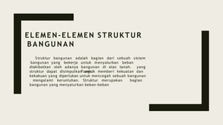 ELEMEN-elemen dalam mendesain struktur bangunan baik pada interior ...