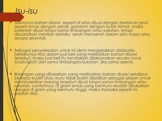 Elemen haram riba | PPT