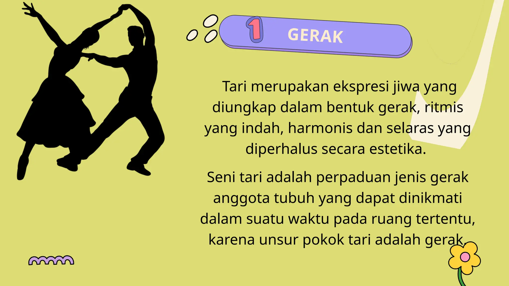 Elemen Komposisi Tari Materi seni tari untuk kelas XI kurikulum merdeka ...