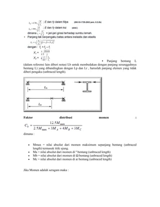 Elemen lentur balok | DOC