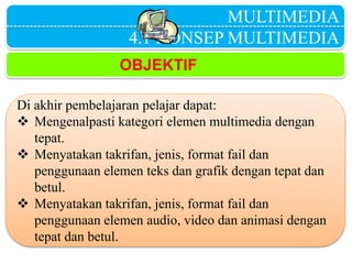 Elemen multimedia | PPTX