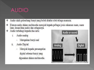 Elemen multimedia | PPTX