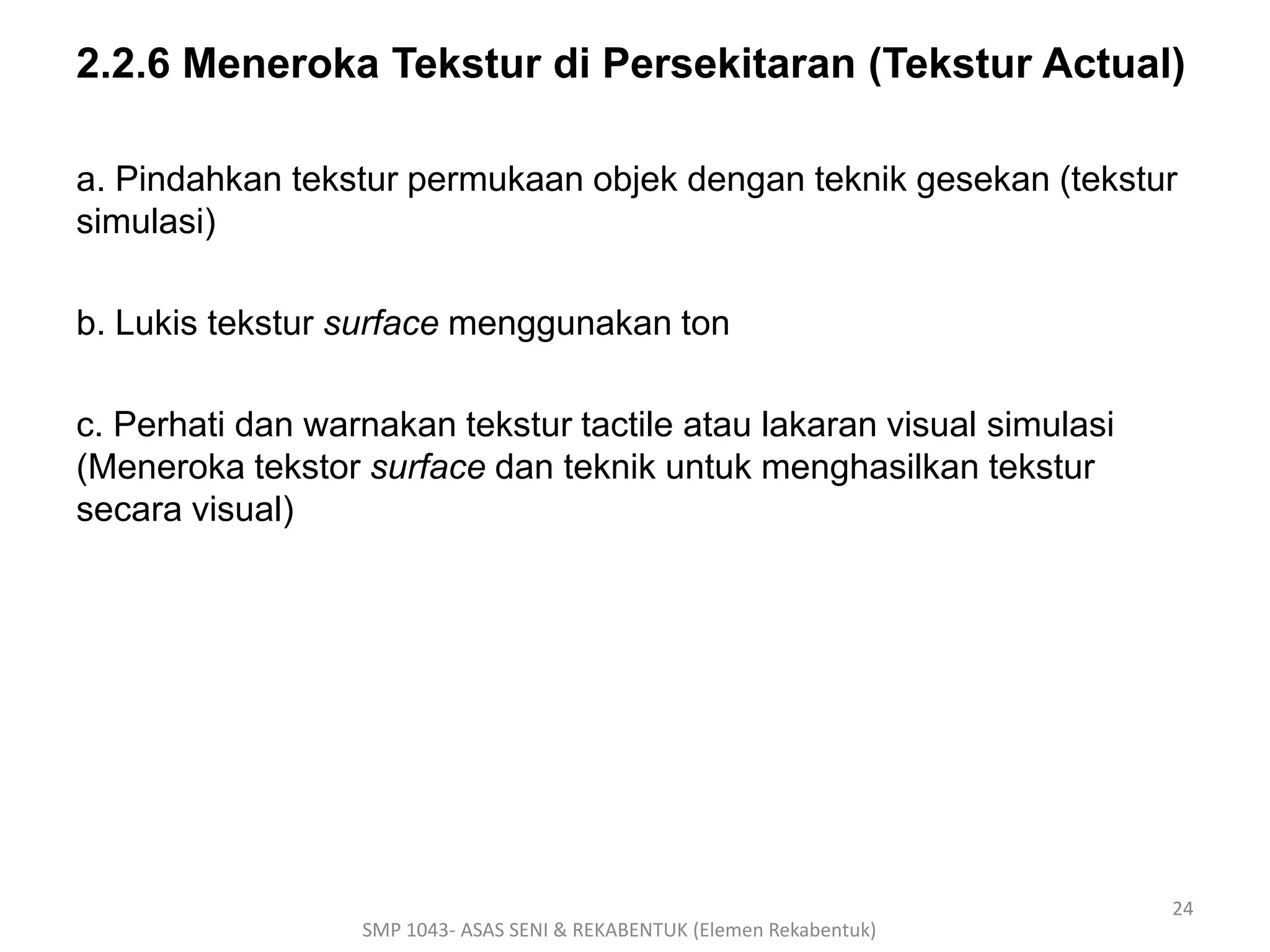 Elemen Rekabentuk | PPTX
