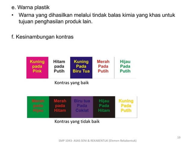 Elemen Rekabentuk | PPTX