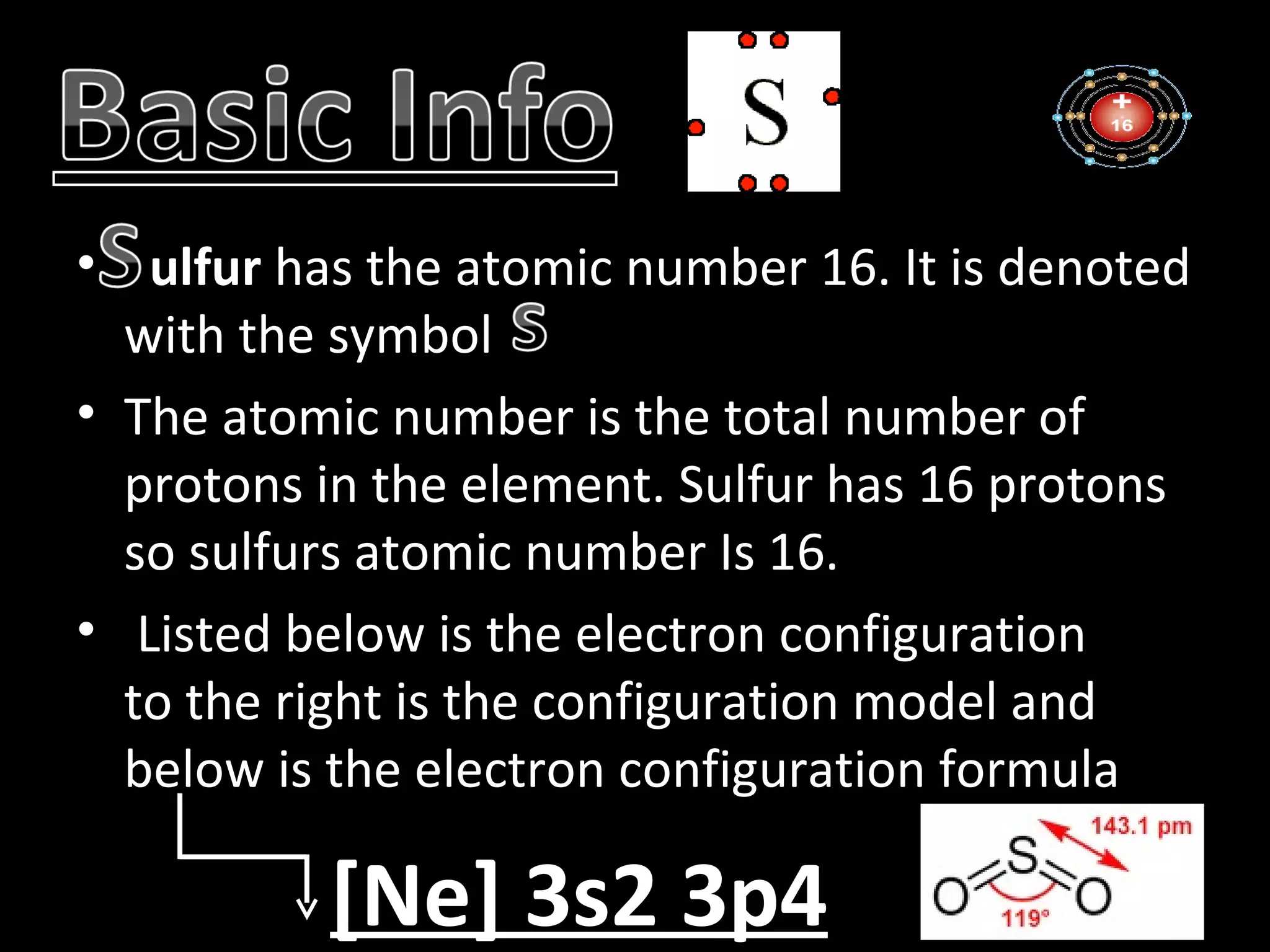Sulfur | PPT