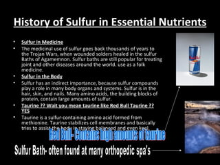 Sulfur | PPT