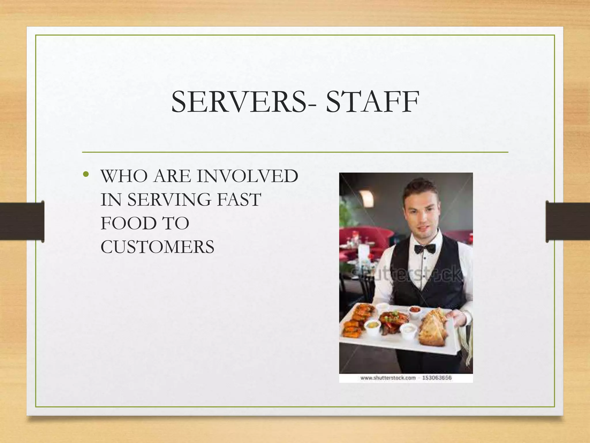 Lesson 1.1- Liaise with kitchen and service areas | PPTX