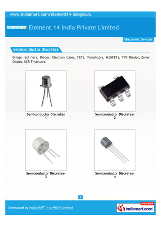 Element14 India Private Limited, Bengaluru | PDF