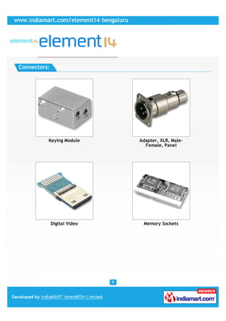 Element14 India Private Limited, Bengaluru, Keying Module | PDF