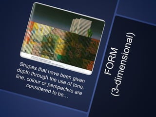 Elements of Art: Shape | PPTX