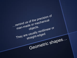 Elements of Art: Shape | PPTX