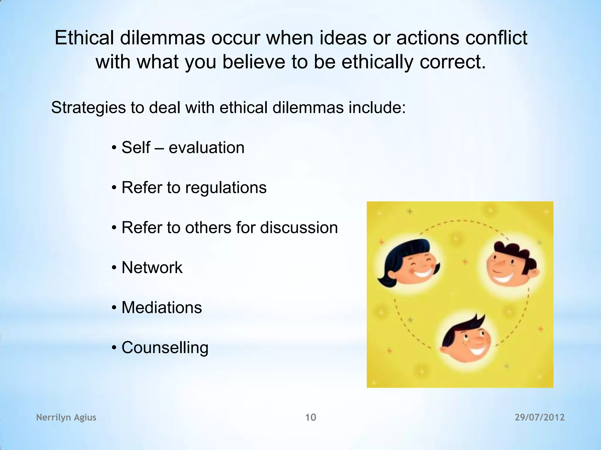 Element 3 Work within a legal and ethical framework | PPTX