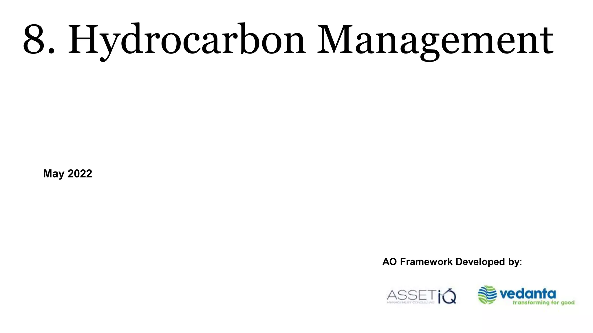 Element 8 - Hydrocarbon Management_v4_22 May.pptx