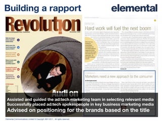 Elemental ad:tech case study | PPT