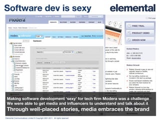 Elemental Modera case study | PPT
