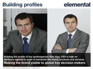 Elemental Modera case study | PPT