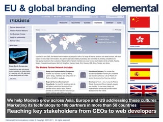 Elemental Modera case study | PPT