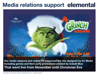 Elemental The Grinch case study | PPT
