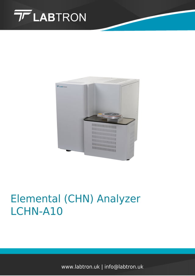 Elemental-(CHN)-Analyzer | PDF