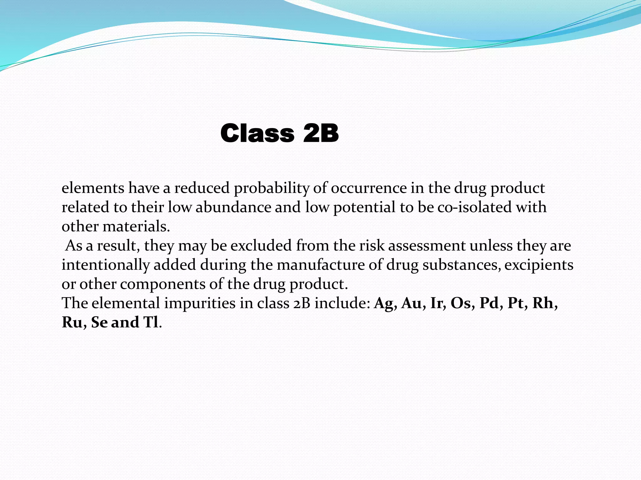 elemental classification & control of elemental impurities.pptx