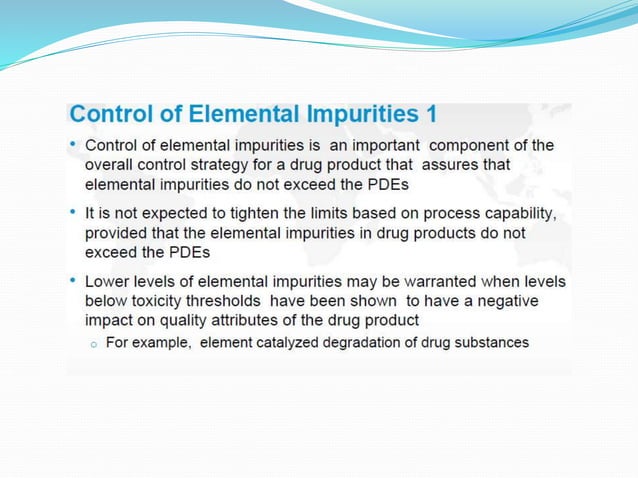elemental classification & control of elemental impurities.pptx