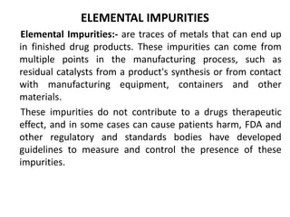 Elemental Impurities by Shiv Kalia.pptx
