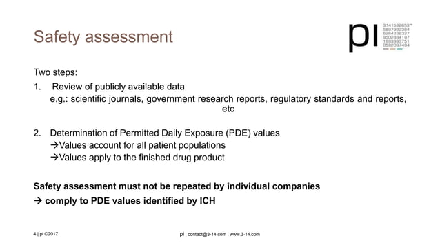 ICH Q3D - Elemental impurities in pharmaceutical products | PDF