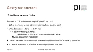 ICH Q3D - Elemental impurities in pharmaceutical products | PDF