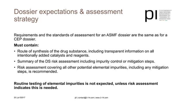 ICH Q3D - Elemental impurities in pharmaceutical products | PPT