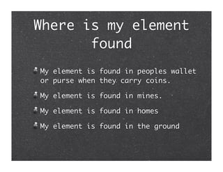 Elemental Profile | PPT