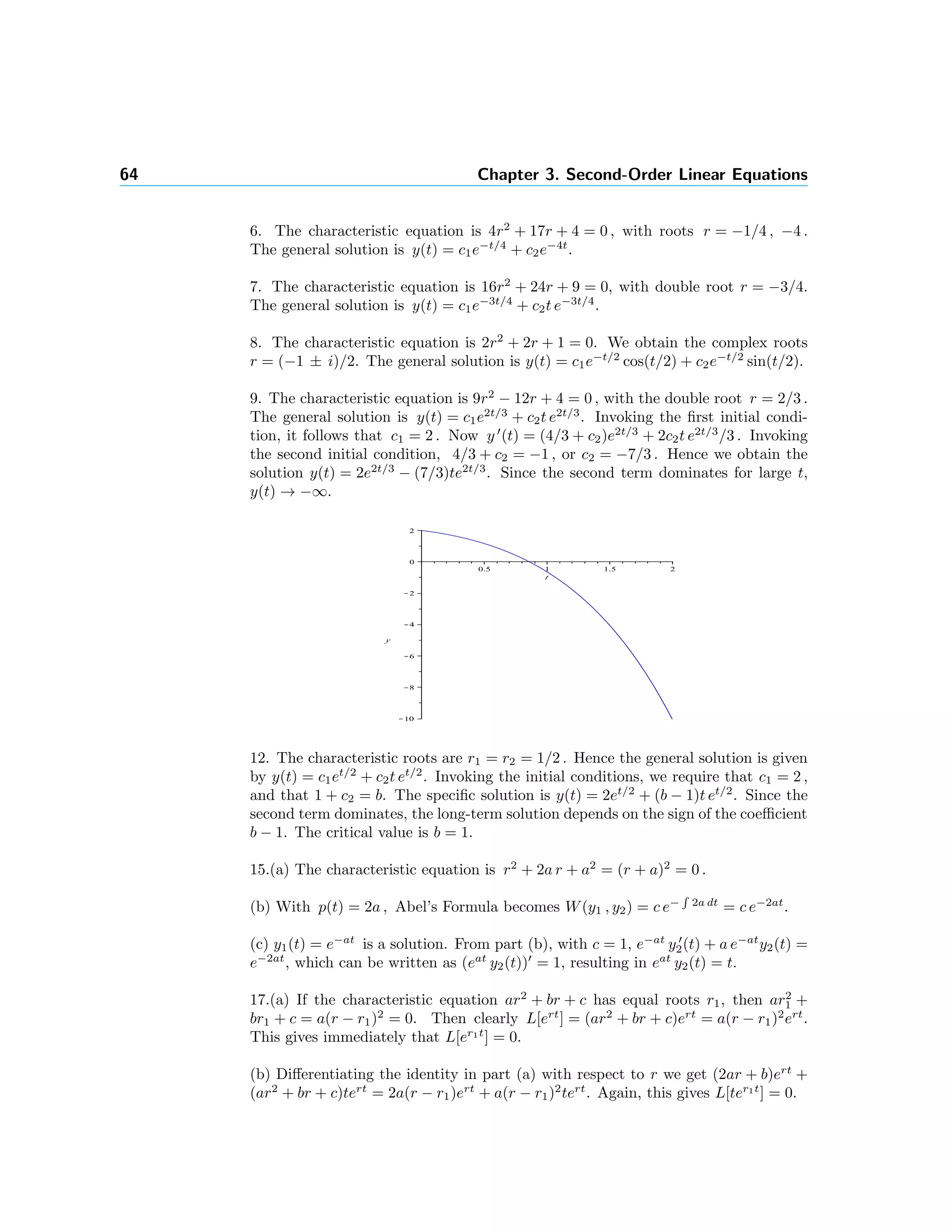 Elementary Differential Equations 11th Edition Boyce Solutions Manual | PDF