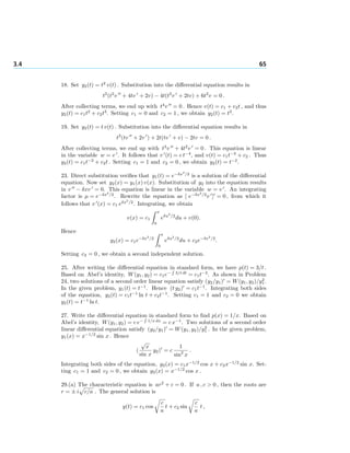 Elementary Differential Equations 11th Edition Boyce Solutions Manual | PDF