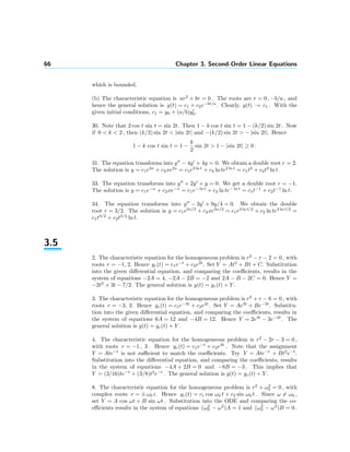 Elementary Differential Equations 11th Edition Boyce Solutions Manual | PDF