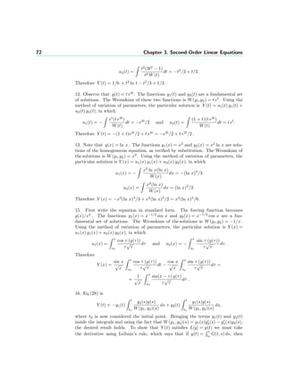 Elementary Differential Equations 11th Edition Boyce Solutions Manual | PDF