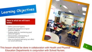 Elementary Hygiene | PPTX