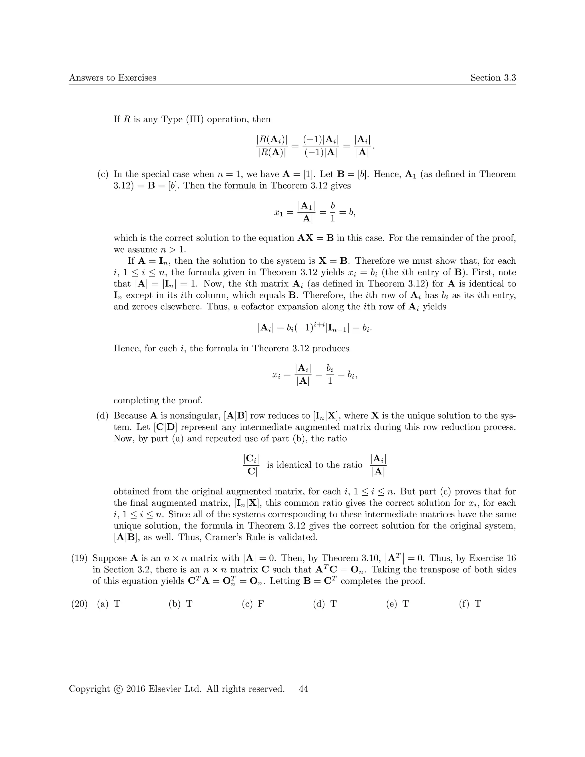 Elementary Linear Algebra 5th Edition Larson Solutions Manual | PDF ...