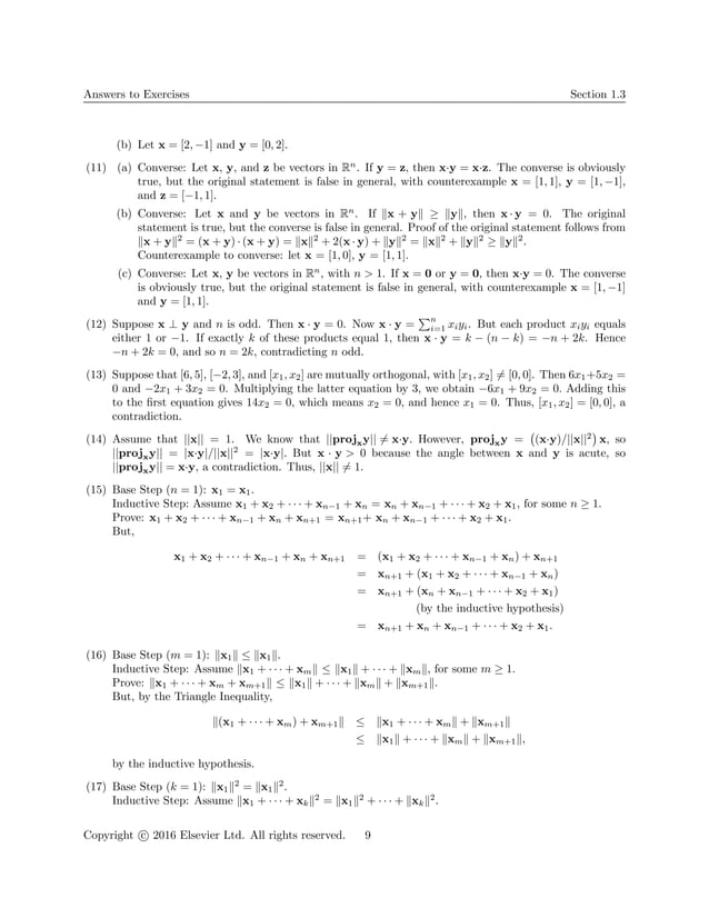 Elementary Linear Algebra 5th Edition Larson Solutions Manual | PDF ...